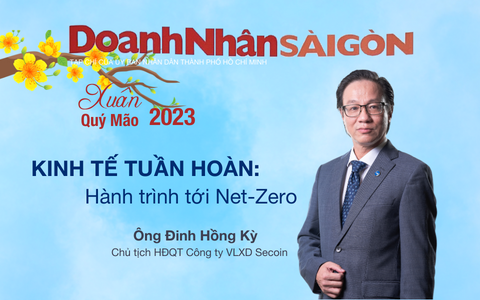 Ông Đinh Hồng Kỳ - Chủ tịch HĐQT Công ty VLXD Secoin – Kinh tế tuần hoàn: Hành trình tới Net-Zero